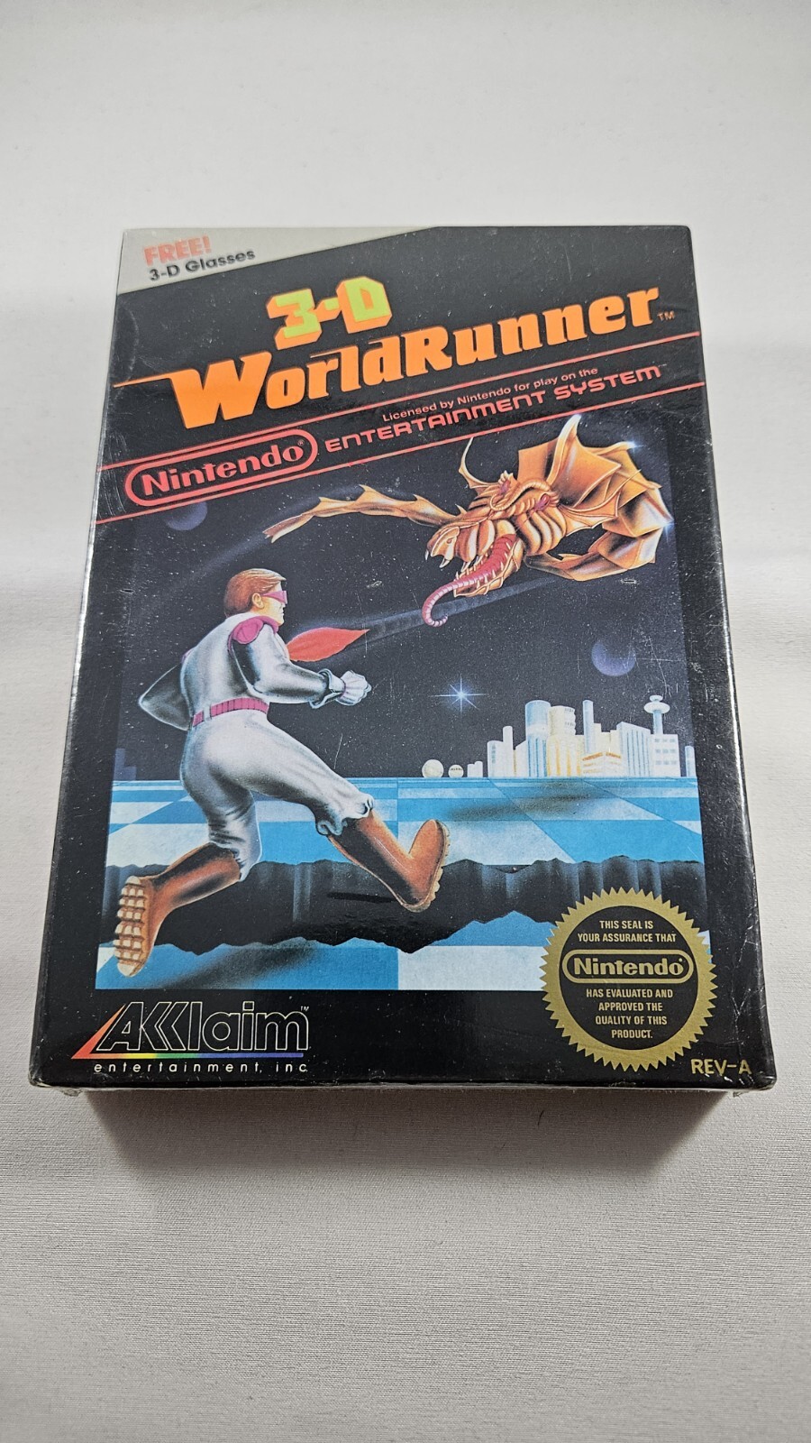 3-D WorldRunner (Nintendo Entertainment System, 1987) for sale online ...