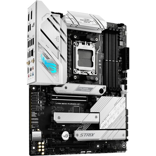 ASUS ROG STRIX B650-A Gaming WIFI 6E - AM5 ATX Motherboard - AMD White ...