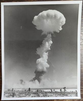 Vintage 8x10 PHOTO AEC ATOMIC Test Shot "CHARLIE" Operation TUMBLER ...