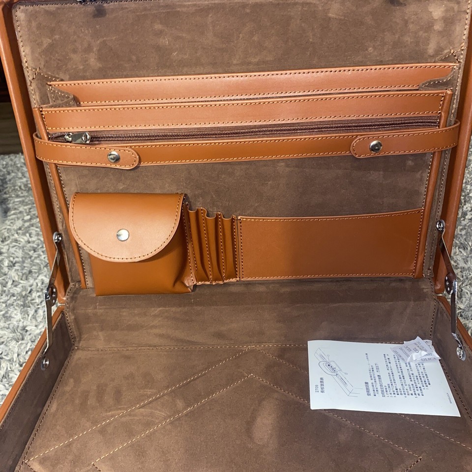 💼NEW💼 Hard Attachment Briefcase w/Combo Lock and Hardside Laptop Case ...