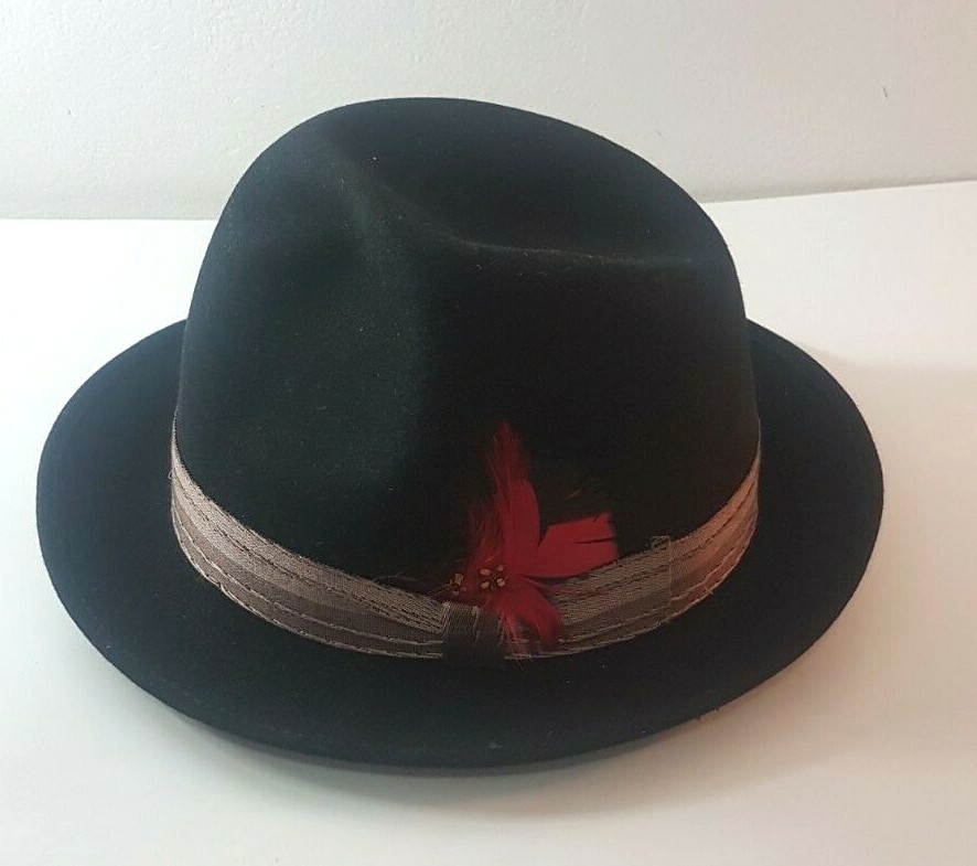 Vintage BILTMORE SENATOR Hat Black Campeau 6 5/8 53 c… - Gem