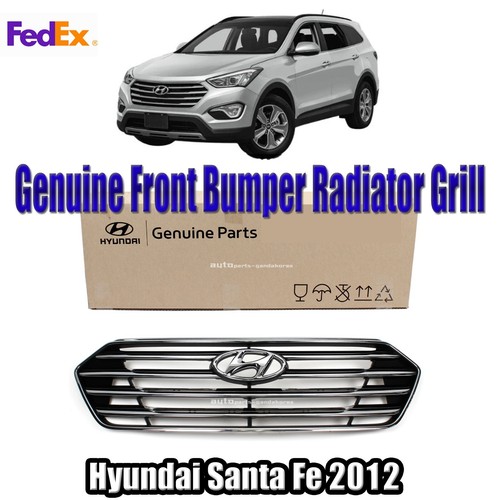 Genuine 86350B8000 Radiator Grille For Hyundai Santa Fe XL 3.3L 7Seats ...