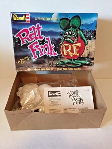 Vintage Revell Ed "Big Daddy" Roth Rat Fink Model Kit #6199 Sealed ...