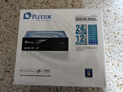 PLEXTOR PX-880SA-26 DVD/CD Rewritable Drive SATA, Open Box | eBay