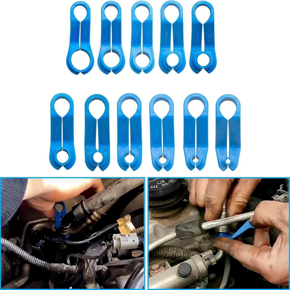 11PCS AC Fuel Line Quick Disconnect Tool Set for Ford GM Chrysler Mazda ...