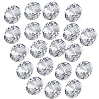 20pcs Diamante Crystal Upholstery Sofa Headboard Buttons Wall Decor ...