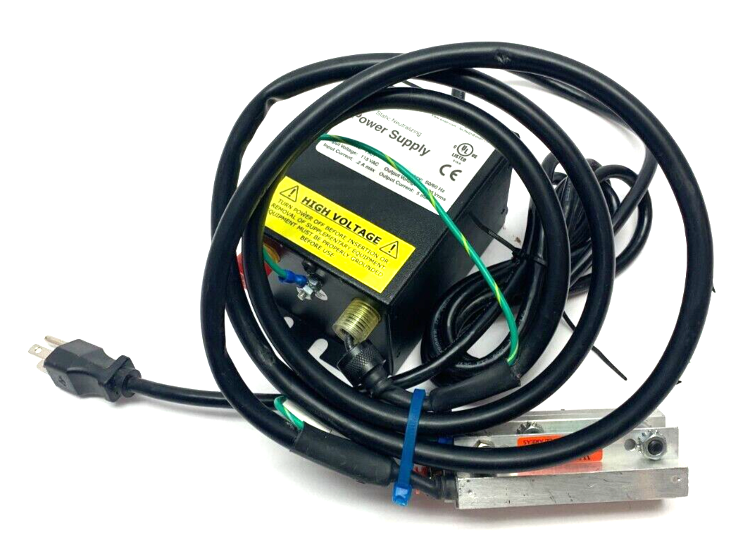 EXAIR 7901 Static Neutralizing Power Supply w/ Air Knife and Bar 50 ...