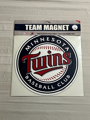 Minnesota Twins MLB Car Magnet 12" Fremont Die | eBay