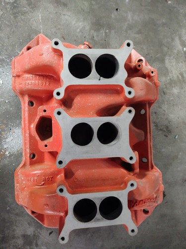 Mopar Edelbrock 69 70 440 6pk intake OEM original | eBay