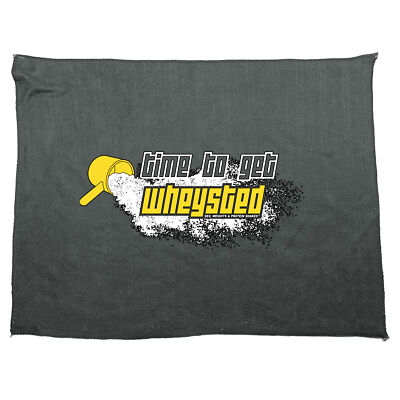 Swps Time To Get Wheysted - Funny Novelty Body Building Gym Sports ...