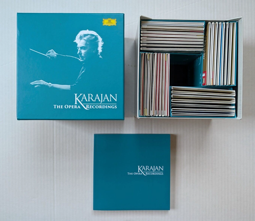 Herbert Von Karajan The Opera Recordings 70 CD Box Set MISSING 2 CDS ...
