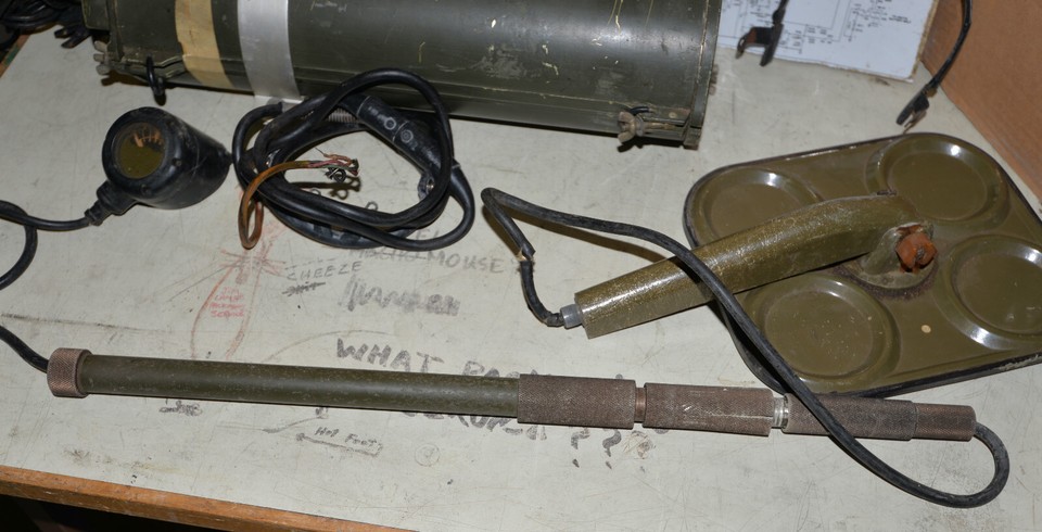 Vintage Military Mine Detector Set AN/PRS-3 in Case | eBay