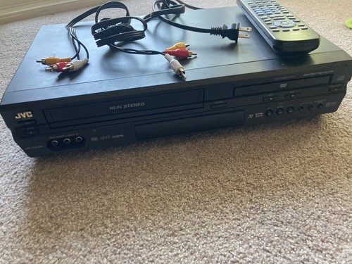 JVC HR-XVC26U DVD/VCR Combo Player w/Remote & Cables. Tested | eBay