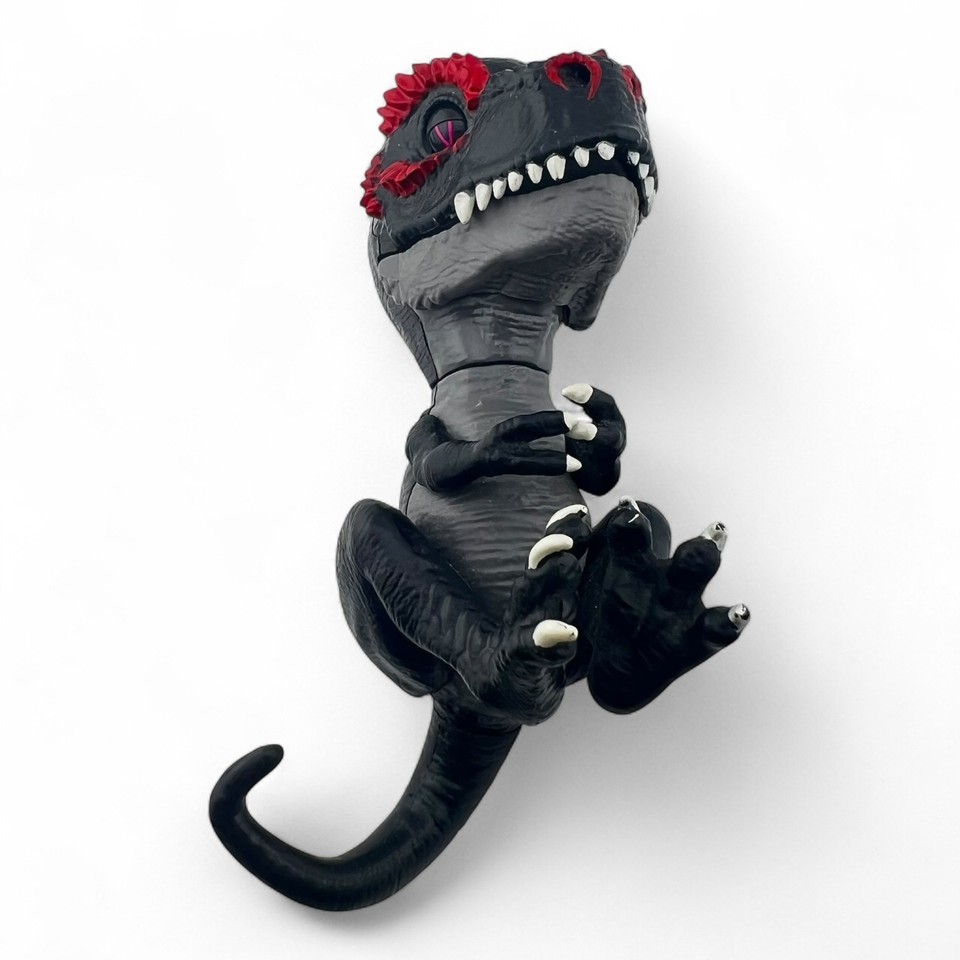 Fingerlings Untamed Infrared Black Red Gray T-Rex Dinosaur Tested TRex ...