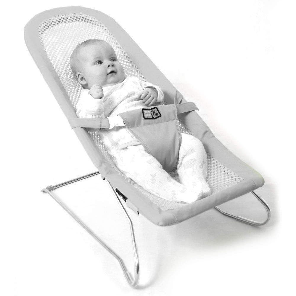 Vee Bee Serenity Black Infant Baby Bouncer Chair/Seat/Bouncing/Rocking ...