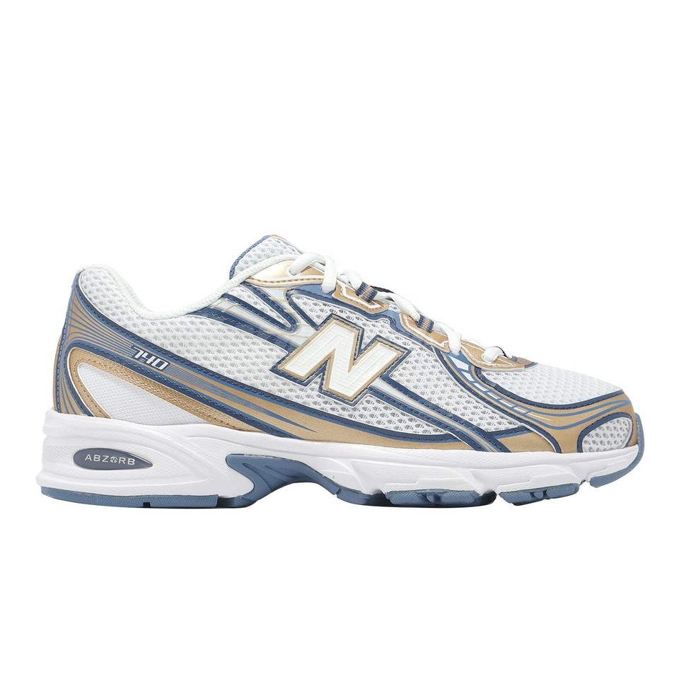 New Balance 740 NB Heron Blue Vintage Indigo Men Unisex Casual Shoes ...