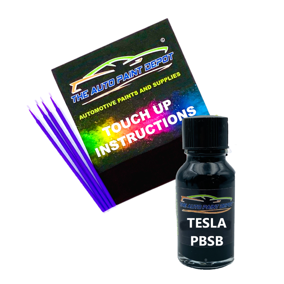 Touch Up Paint For Tesla, Paint Code: PBSB (Black) | eBay
