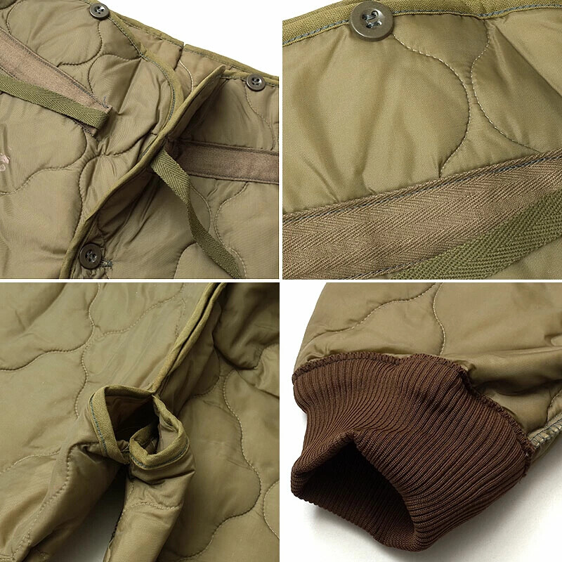 New Vintage 80s Czech army quilted liner trousers pants military m85 ...