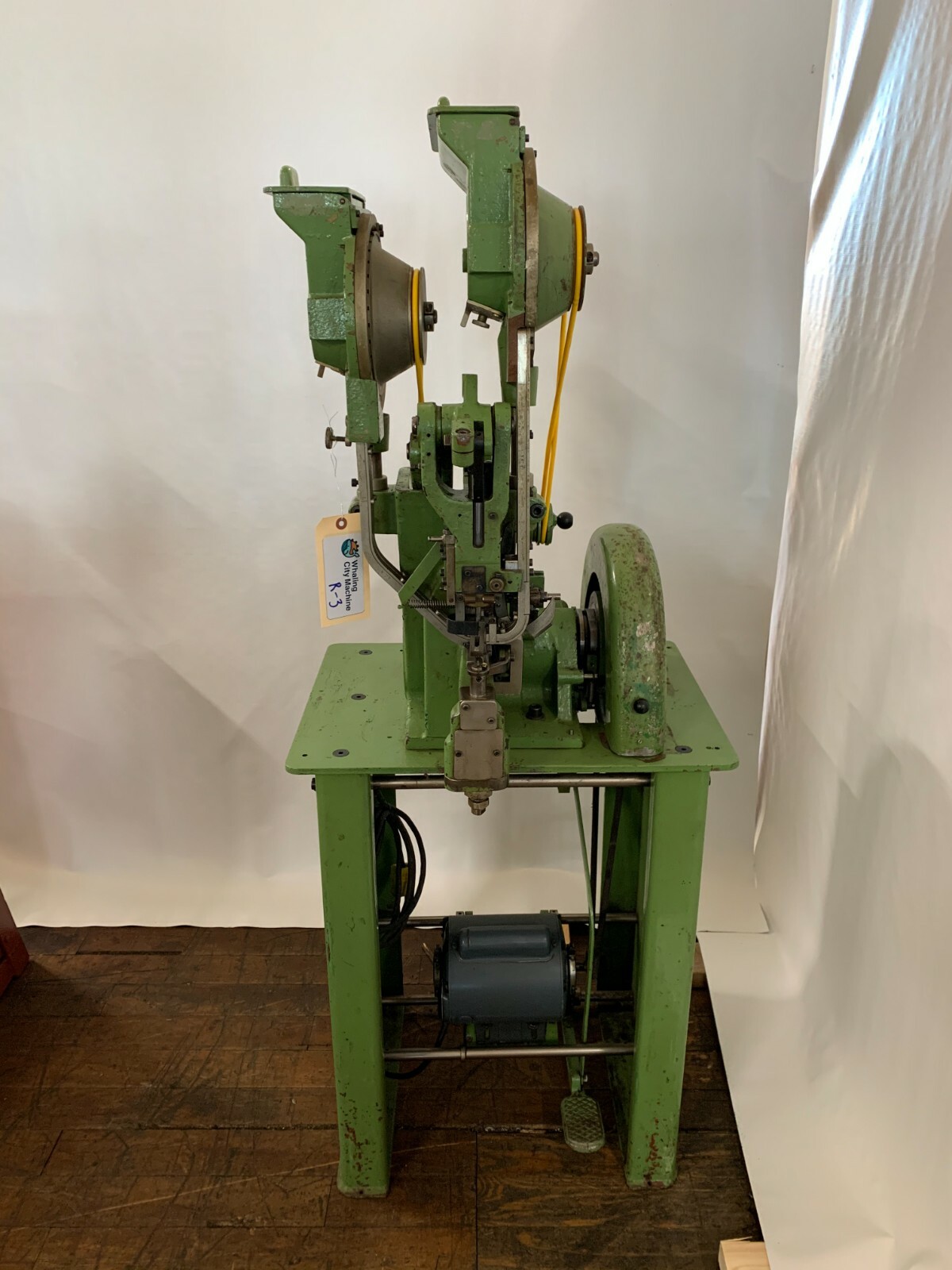 Stocko - Pedal Operated Auto Feed Snap Rivet Machine | eBay