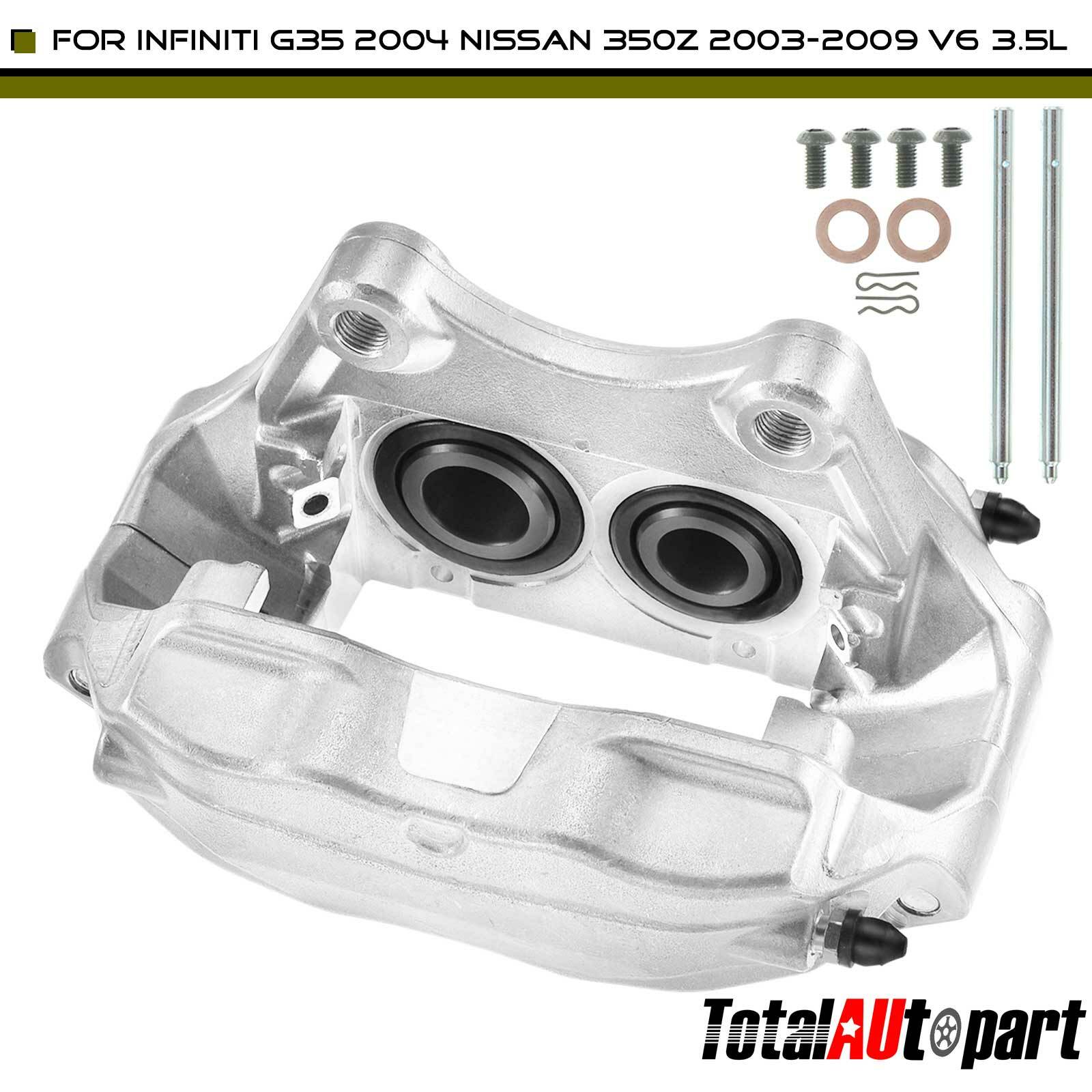 Brake Calipers for Infiniti G35 2004 Nissan 350Z 2003-2009 V6 3.5L ...