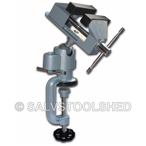 Portable Table Vice Universal Multi Angle Swivel Bench Vise 360° Clamp ...