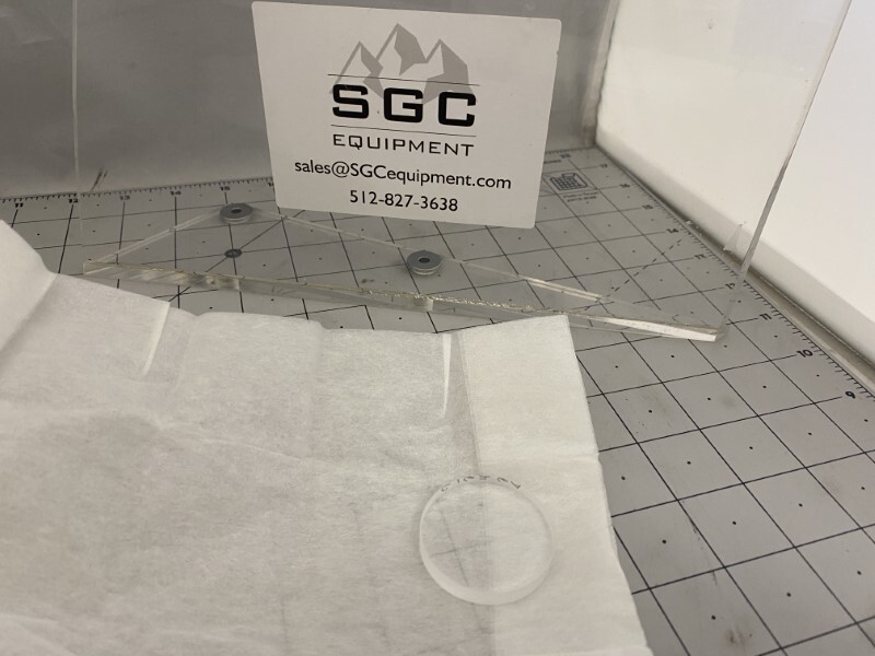 CYMER 04-06044-0 CHAMBER WINDOW BEAM SPLITTER FLAT 40MM CAF2 for sale ...