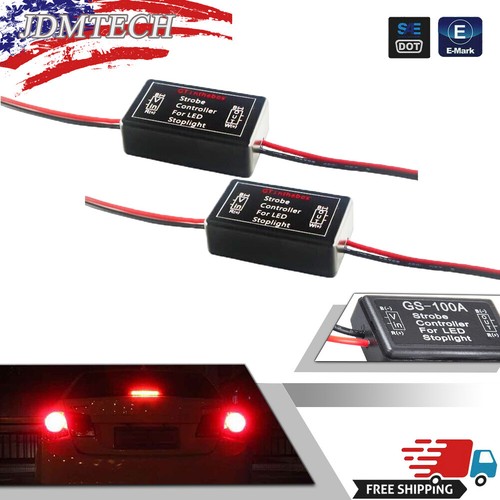 Universal Third Brake light Stop Light Pulsing Strobe Flashing Module ...