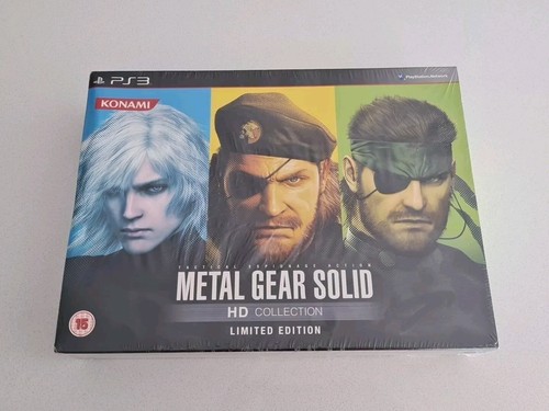 Sony Playstation 3 PS3 Metal Gear Solid HD Collection Limited Edition ...