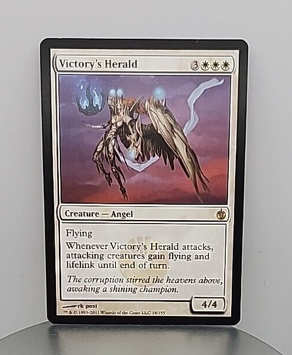 MTG Victory's Herald Mirrodin Besieged 18/155 Regular Rare | eBay