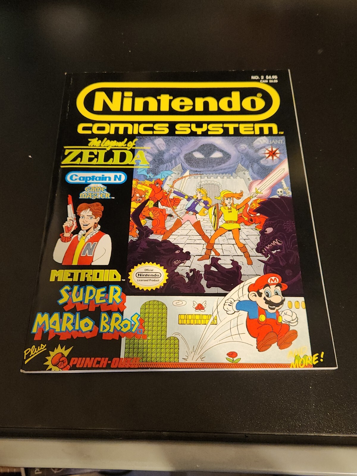 Nintendo Comics System No. 2 Compilation Valiant Super Mario Bros Zelda ...