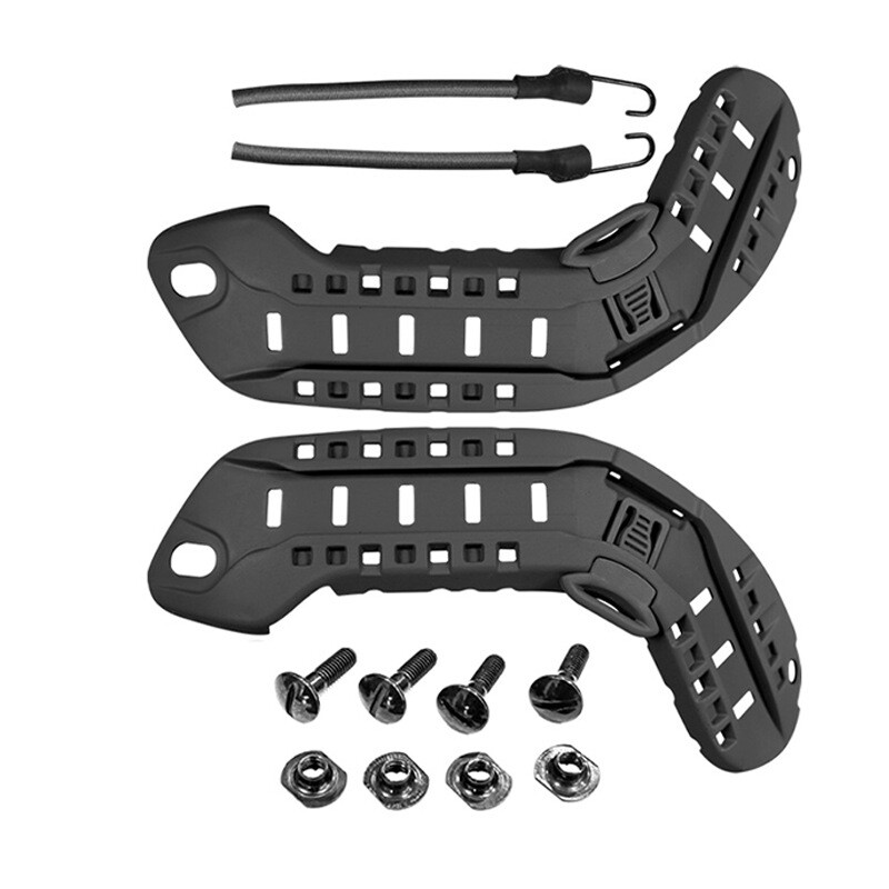 Nylon Tactical Combat MSA ARC Helmet Side Rails For MICH 2000 2001 2002 ...