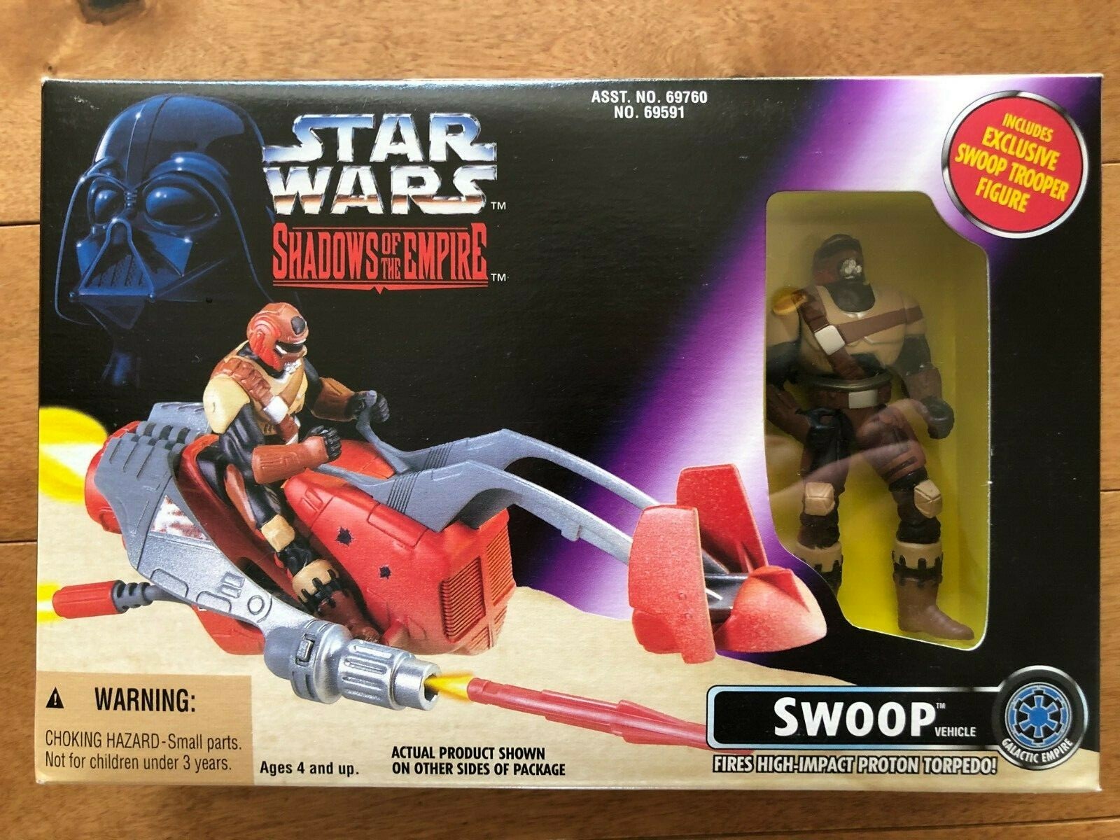 Star Wars Shadows of the Empire Swoop w/ Swoop Trooper - New | eBay