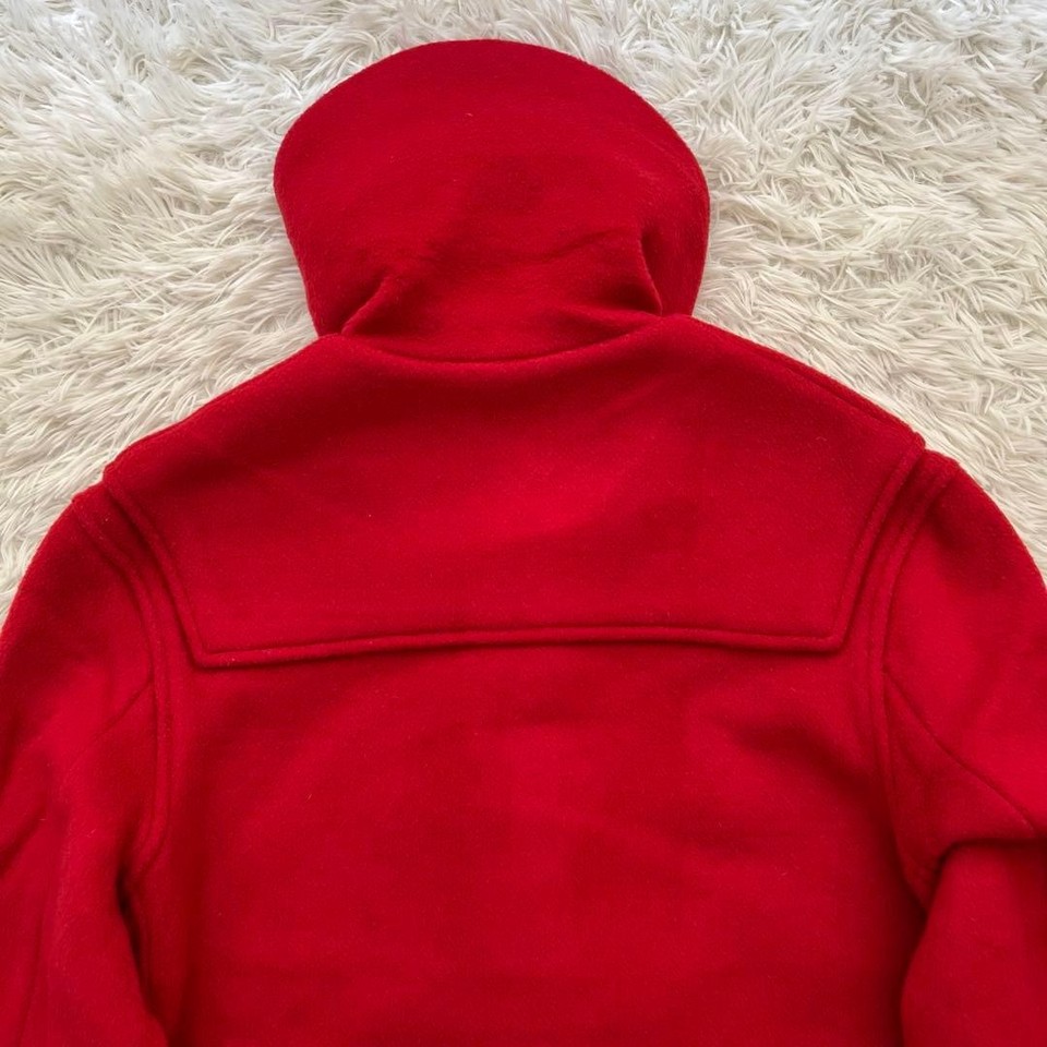 Gloverall Duffle Coat Vintage Red 90s UK Made Size 36 S-M | eBay