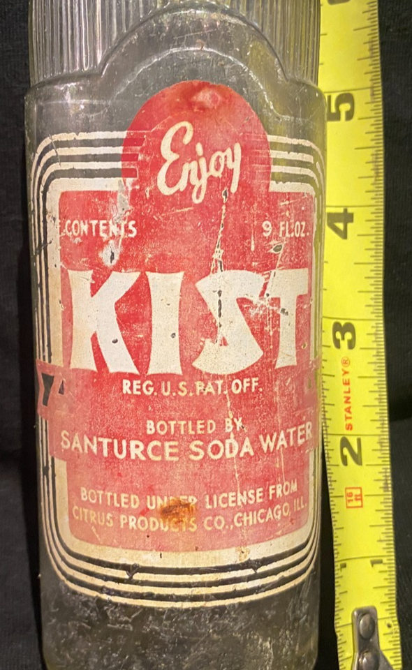 Puerto Rico, Vintage, Santurce, KIST SODA WATER, used, dug bottle | eBay