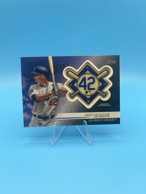 2018 Topps Update Series - Jackie Robinson Day Manufactured Patch Corey ...