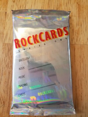 RockCards Trading Cards Sealed Pack 1991 Series One | eBay