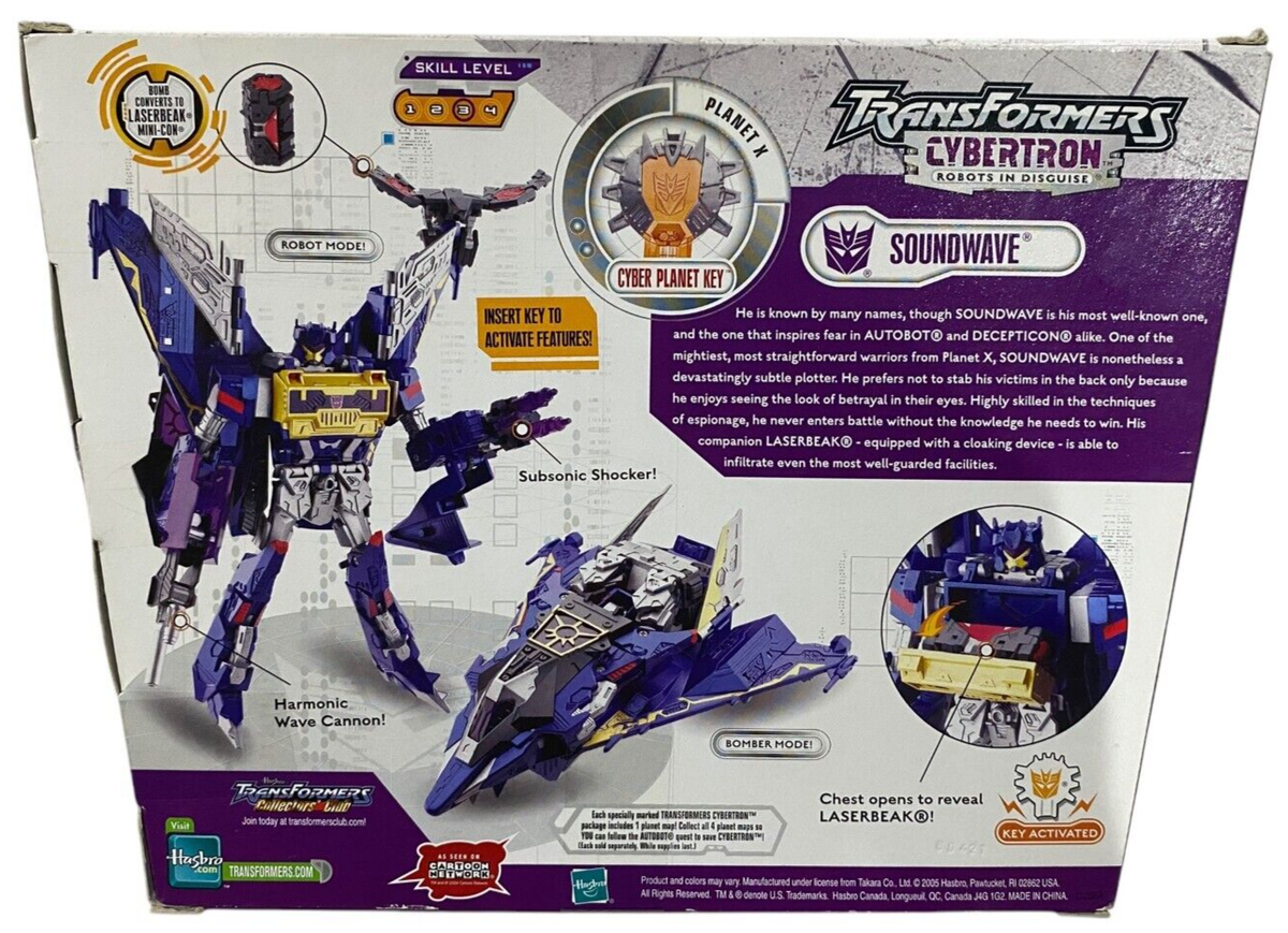 Transformers Cybertron Soundwave Review – Transformers Generations