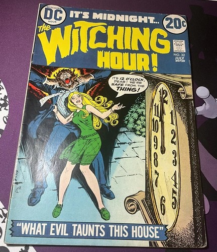 DC Comics The Witching Hour #32 Nick Cardy Cover 1973 Bright Colors 6.5 ...