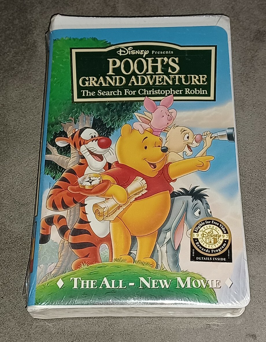 Poohs Grand Adventure: The Search for Christopher Robin (VHS, 1997) New ...