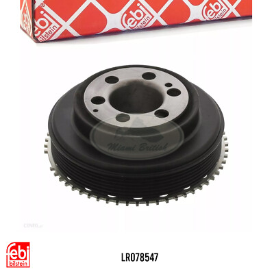 LAND ROVER CRANKSHAFT PULLEY LR2 RANGE EVOQUE 2.0L LR078547 FEBI | eBay