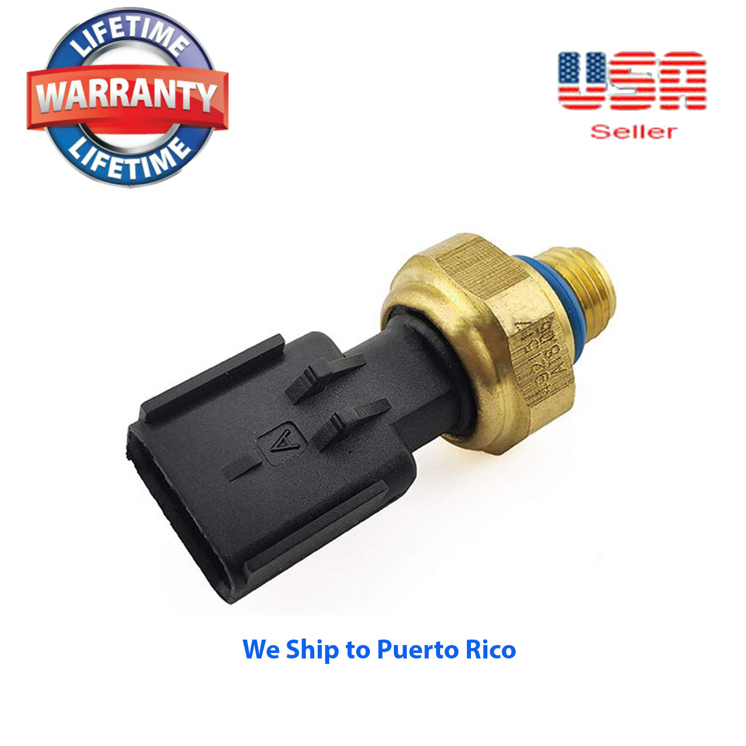 Engine Oil Pressure Sensor For Cummins + CONNECTOR ISX ISM ISX11.9 ...
