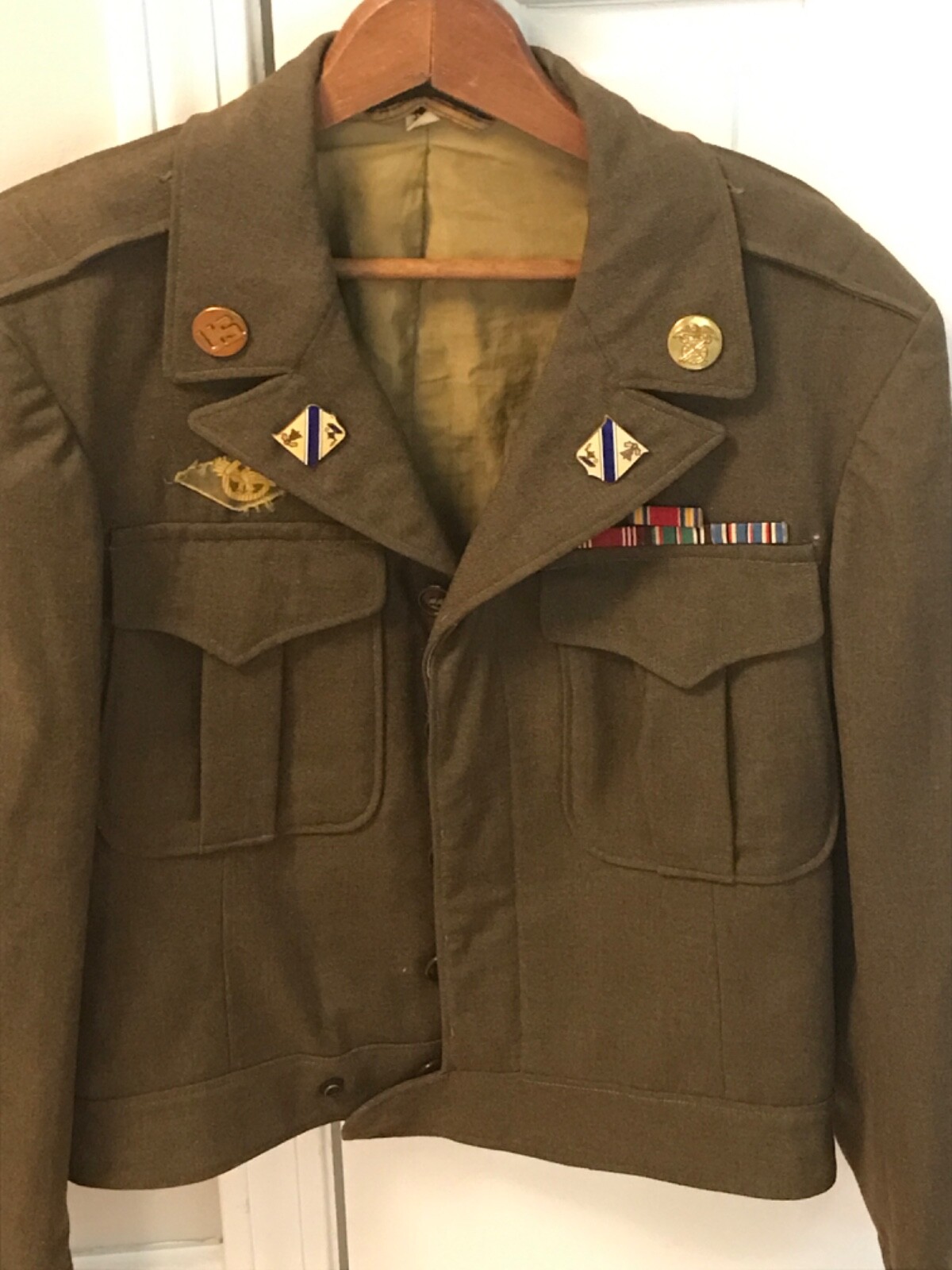 WW2 US Army Wool Jacket 36S | eBay