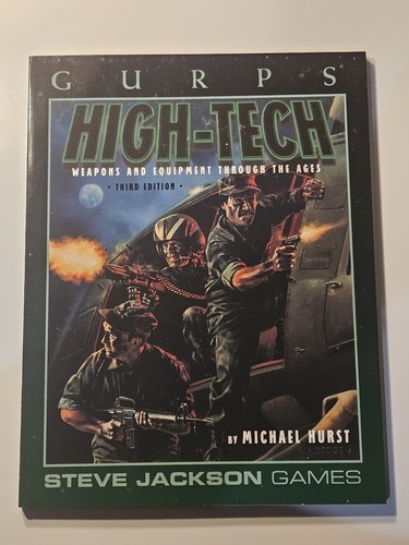 Gurps High-Tech Steve Jackson RPG Book | eBay