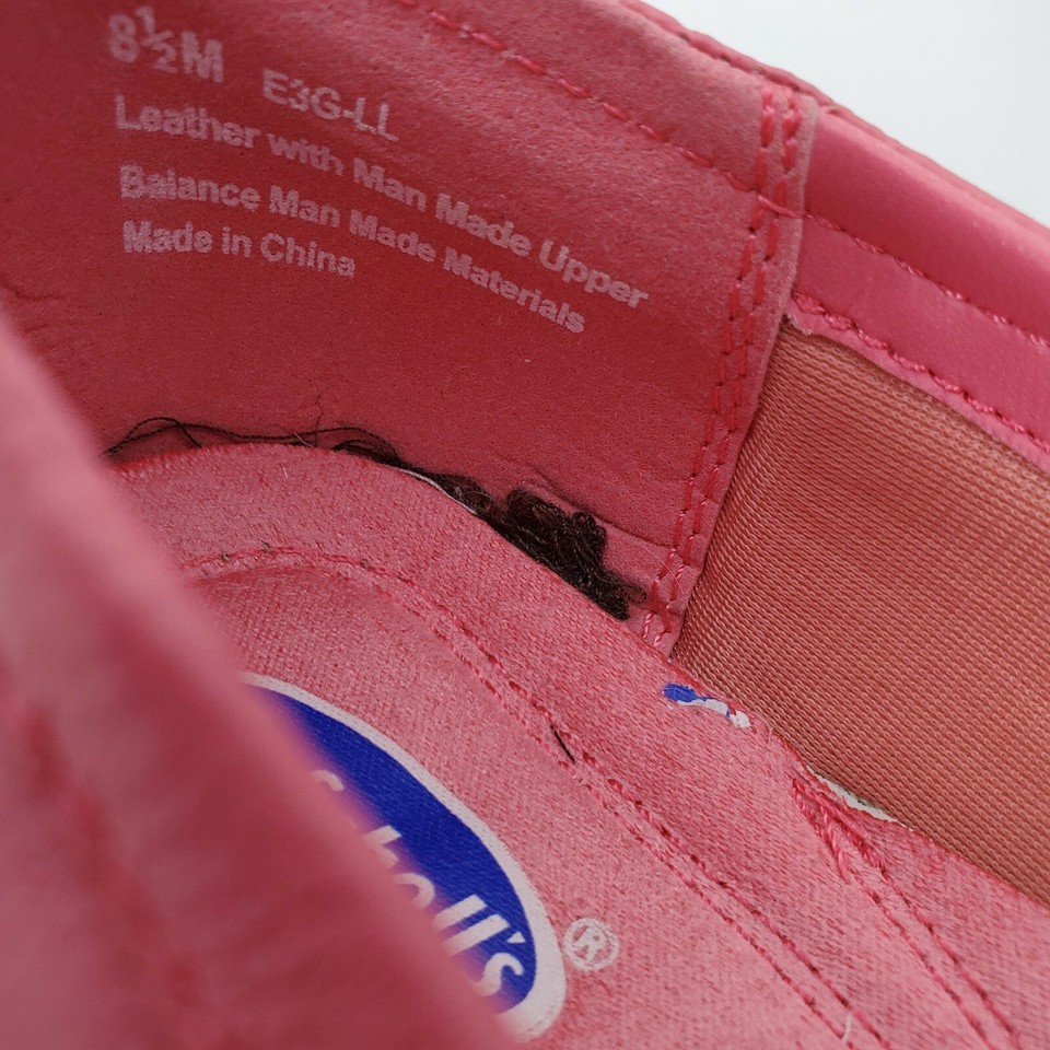 Dr Scholls Womens Pink Moccasin Loafer Shoes SZ 8.5M E36-LL Beads Comfort | eBay