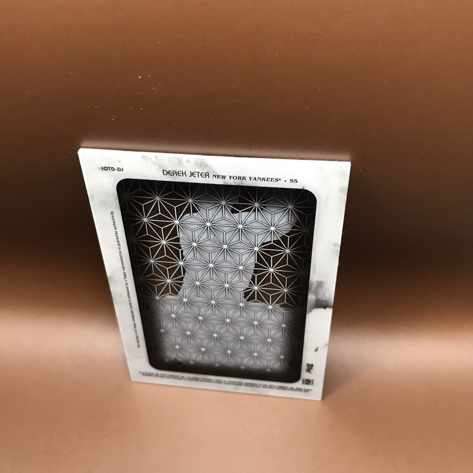 2023 Diamond Icons Derek Jeter Icons Of The Diamond Auto Autograph #0/ ...