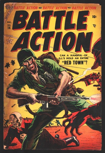 Battle Action #14 1954 - Atlas -G- - Comic Book | eBay