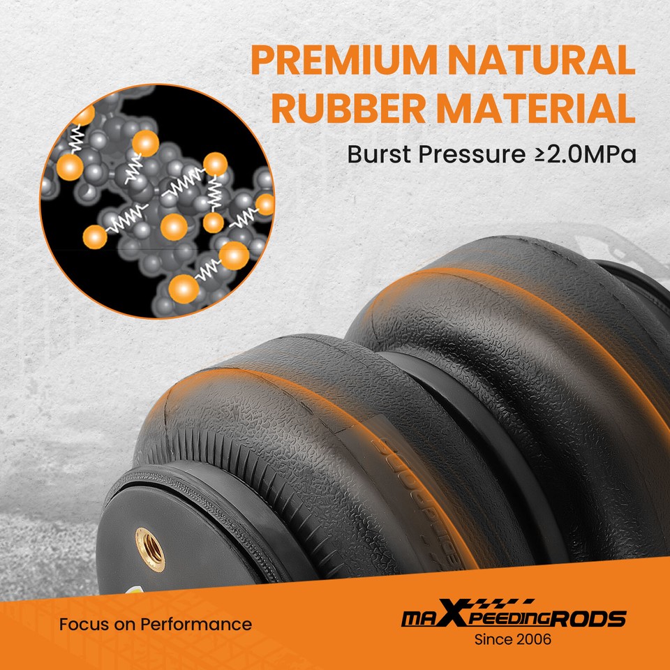 Wireless Air Shock Compressor Kit +Air Spring Kit For Ram 2500 RWD AWD ...