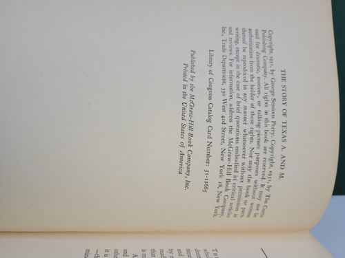 Used George Sessions PerryThe story of Texas A and M h1a 30s 9x7x1 1 ...