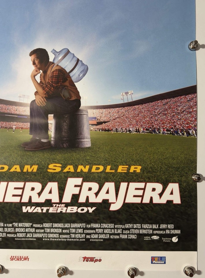 The Waterboy - Original Movie Poster - 1998 - Rolled SS | eBay