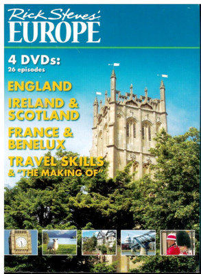 Rick Steves' Europe (4-DVD) England, France, Benelux, Ireland, Scotland ...